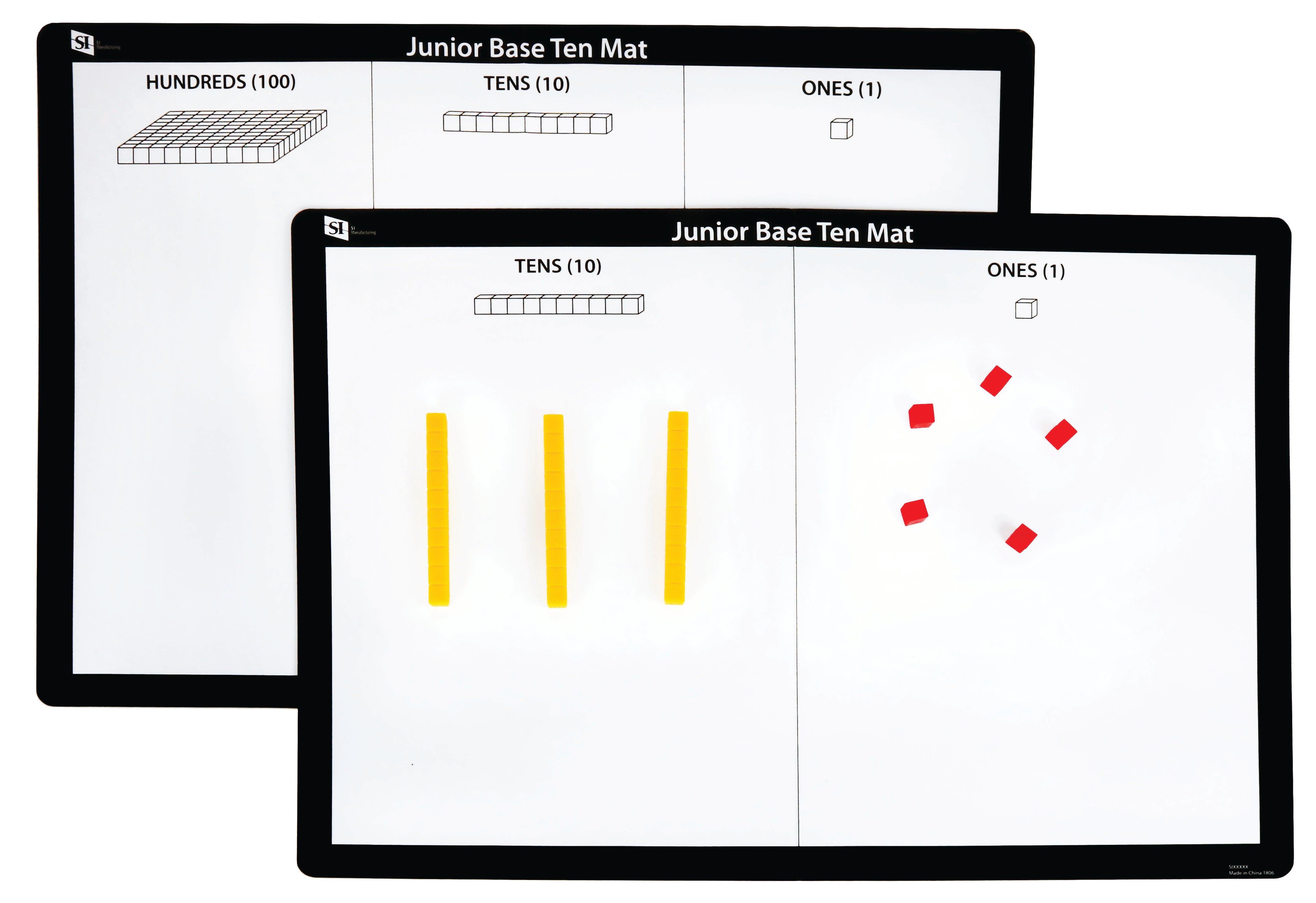 Junior Base Ten Mat - Pack of 10