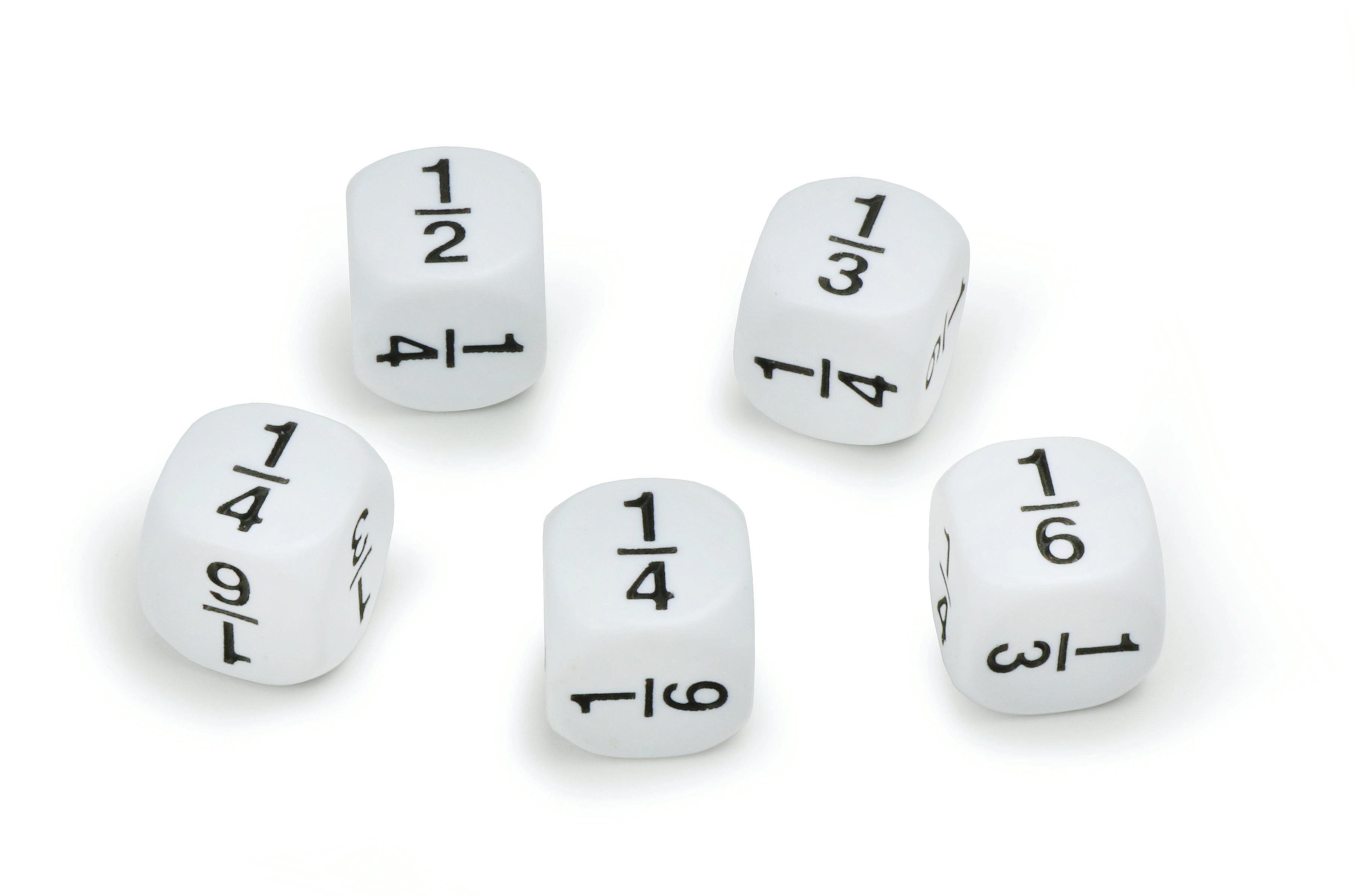 Fraction Dice Set 1