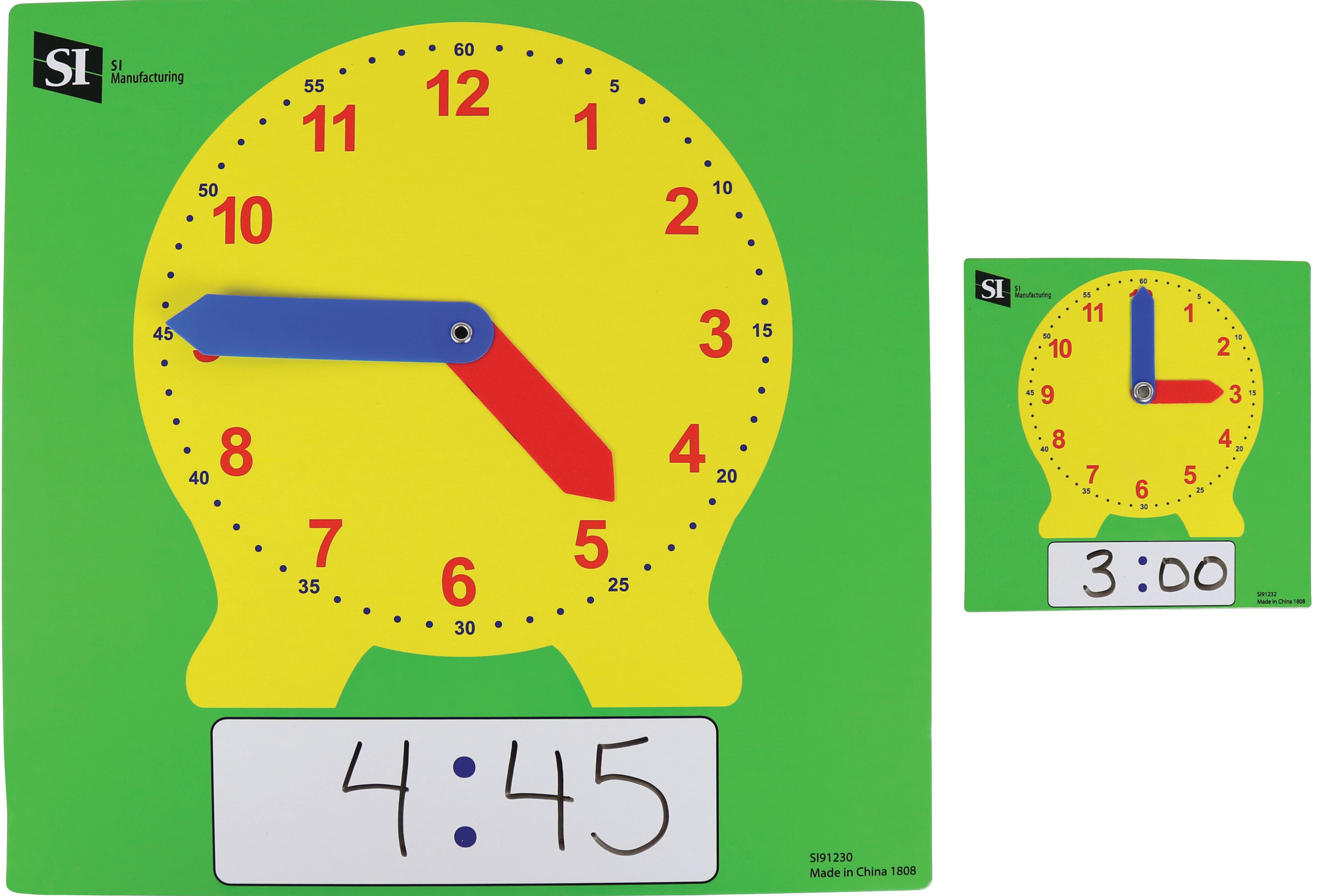 Dry Erase Clock Demo