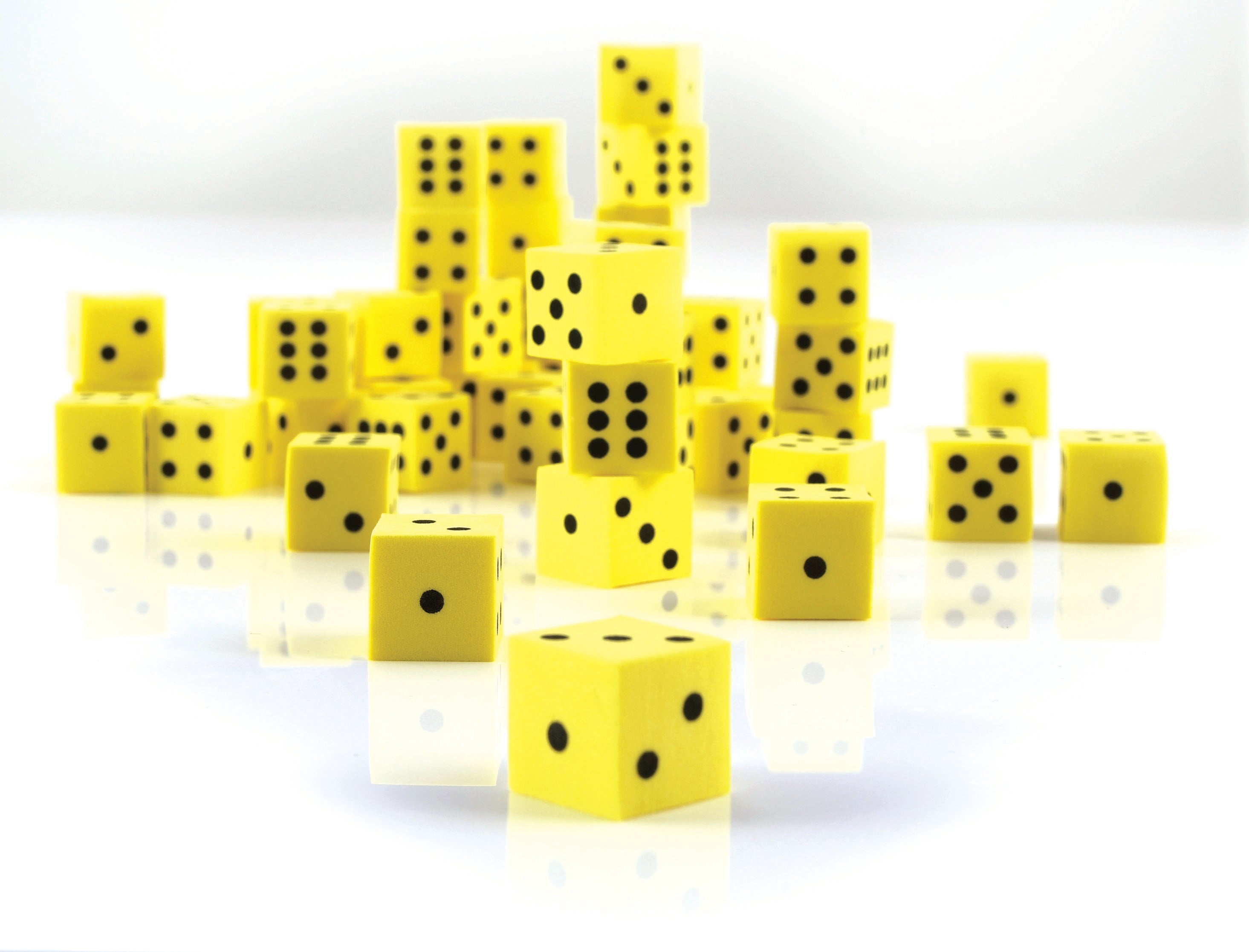 5/8" Foam Dice - Set of 100
