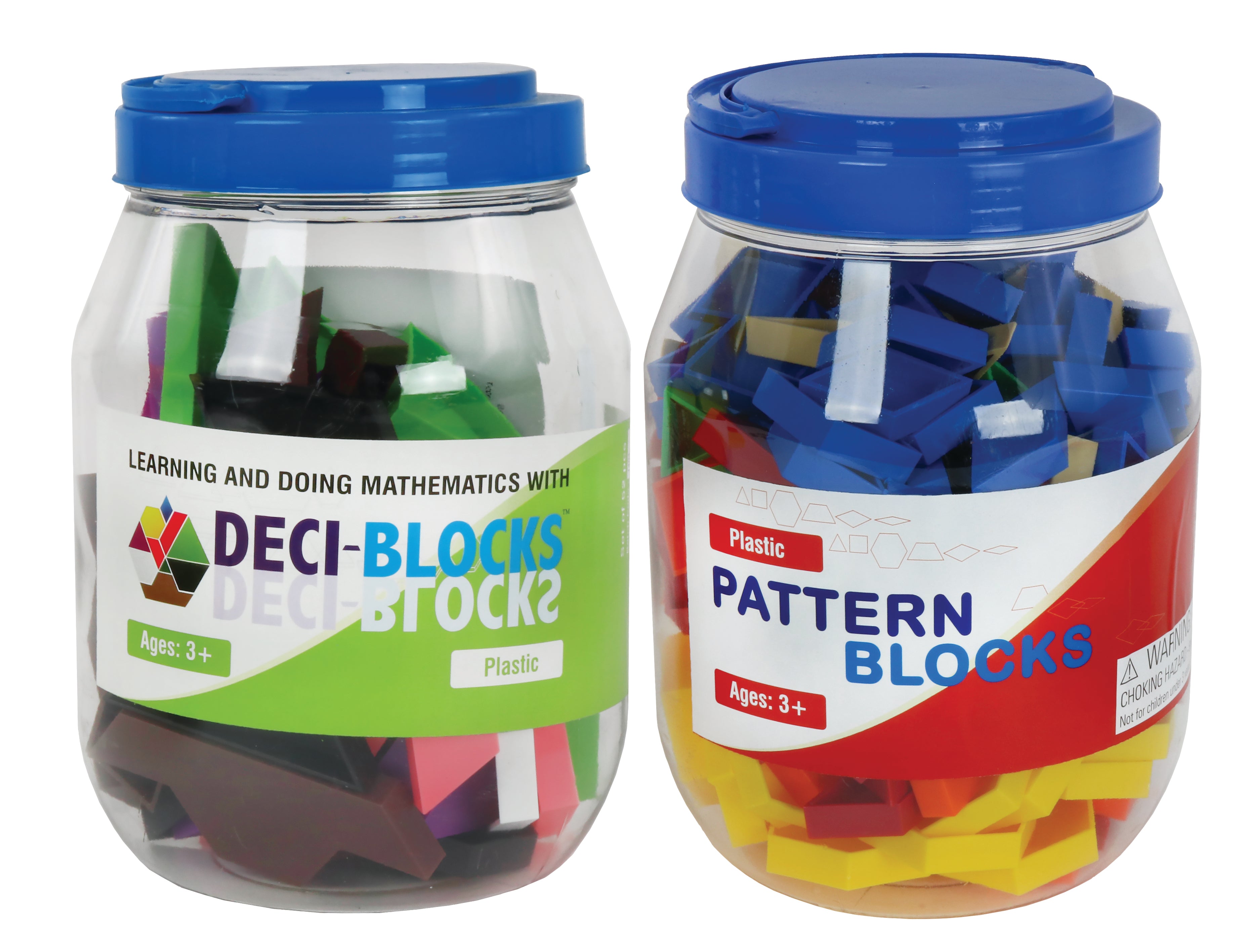 Hollow Plastic Deci-Blocks Group Set