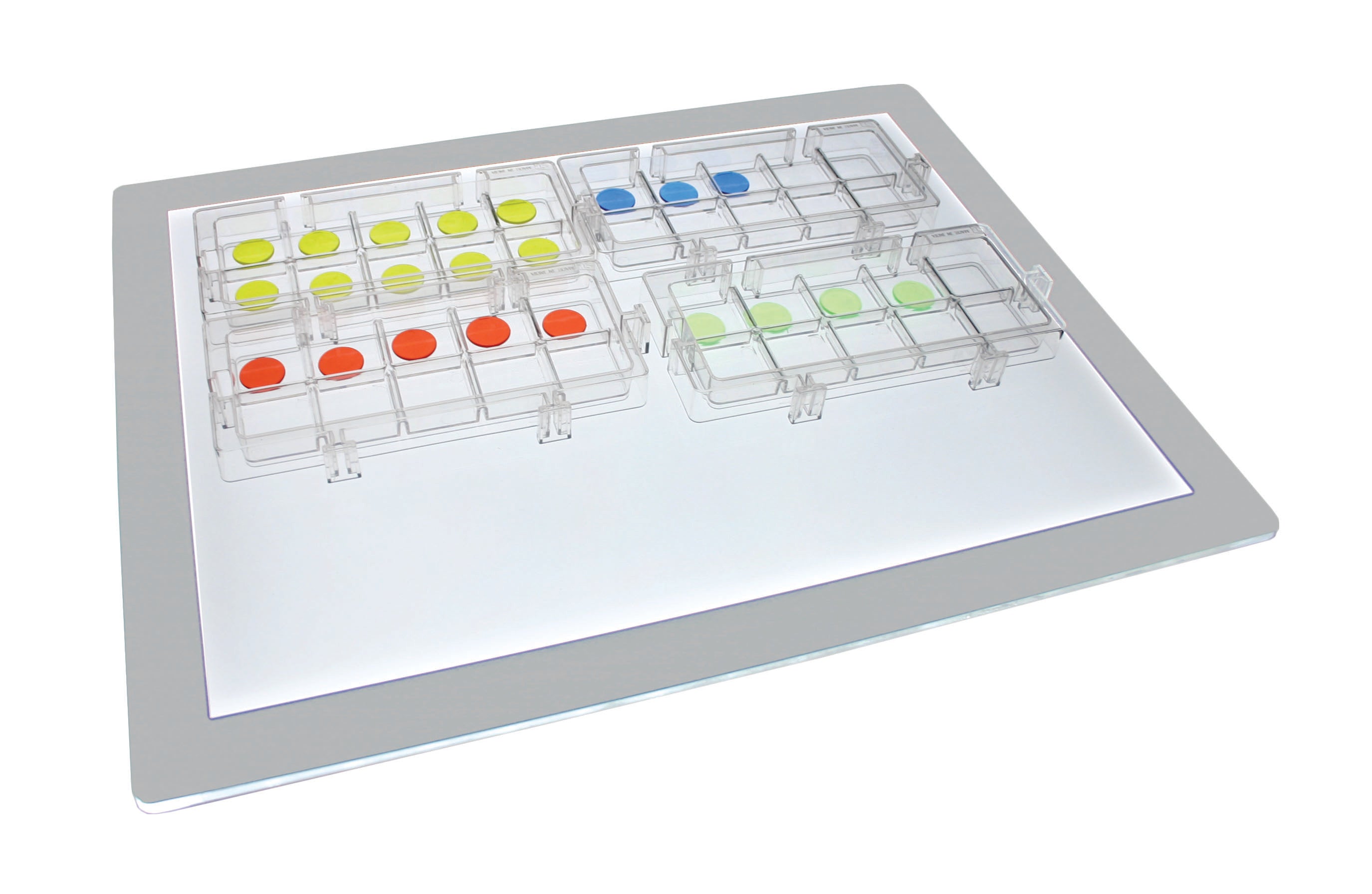 Transparent Deluxe 10 Frame Trays - Pack of 4