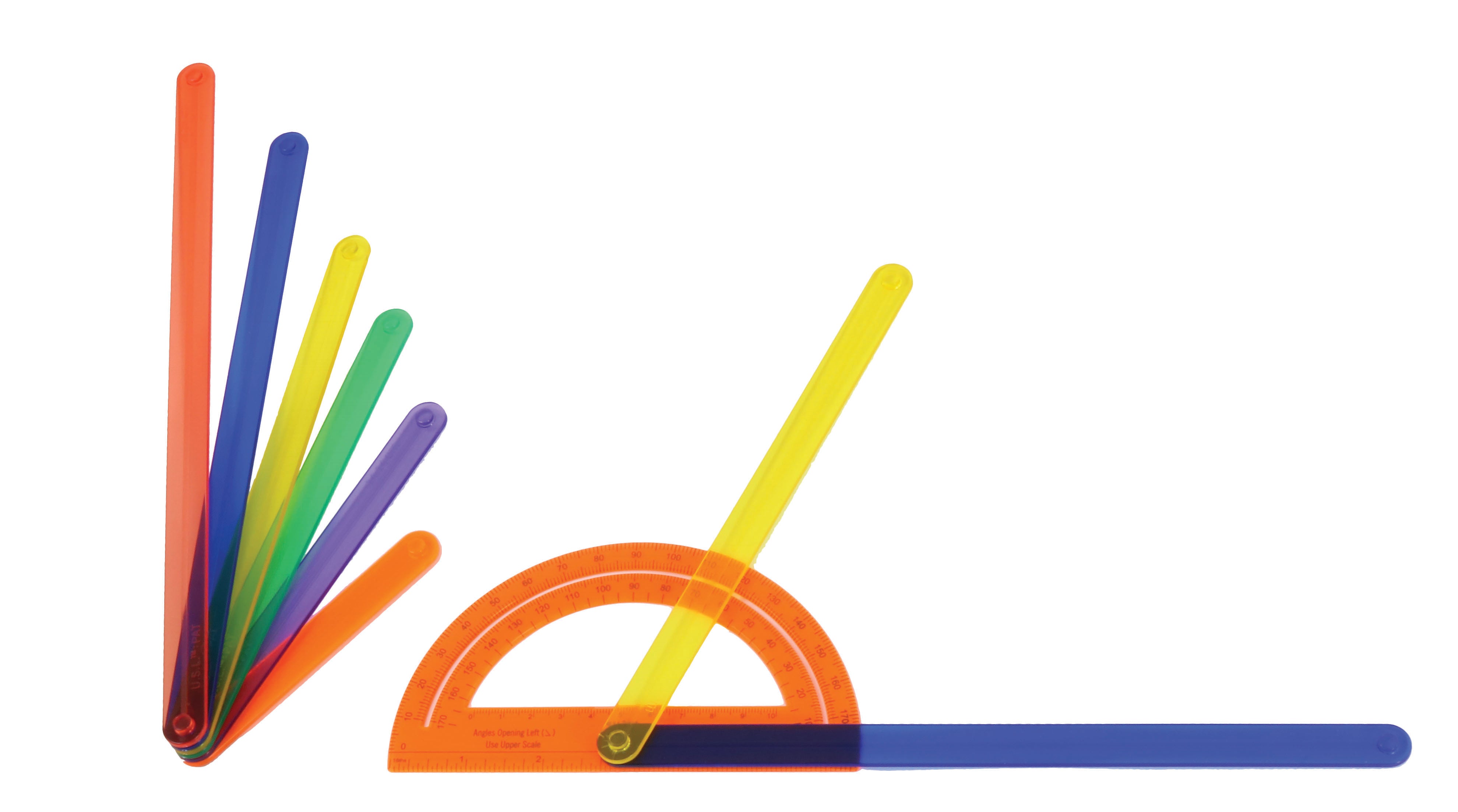 Large Transparent Connecting Bars