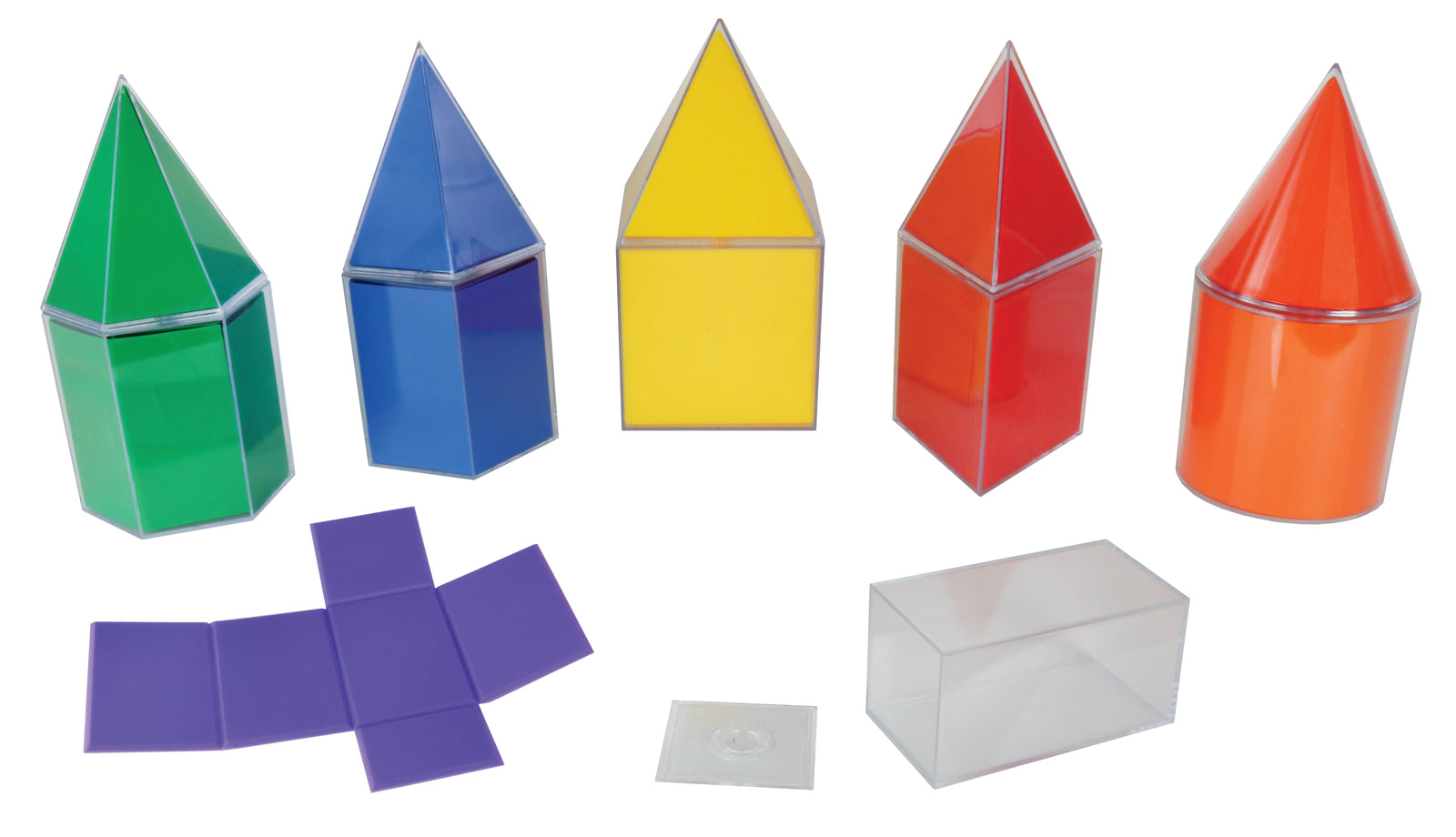 Giant Geometrical Shapes with Folding Nets