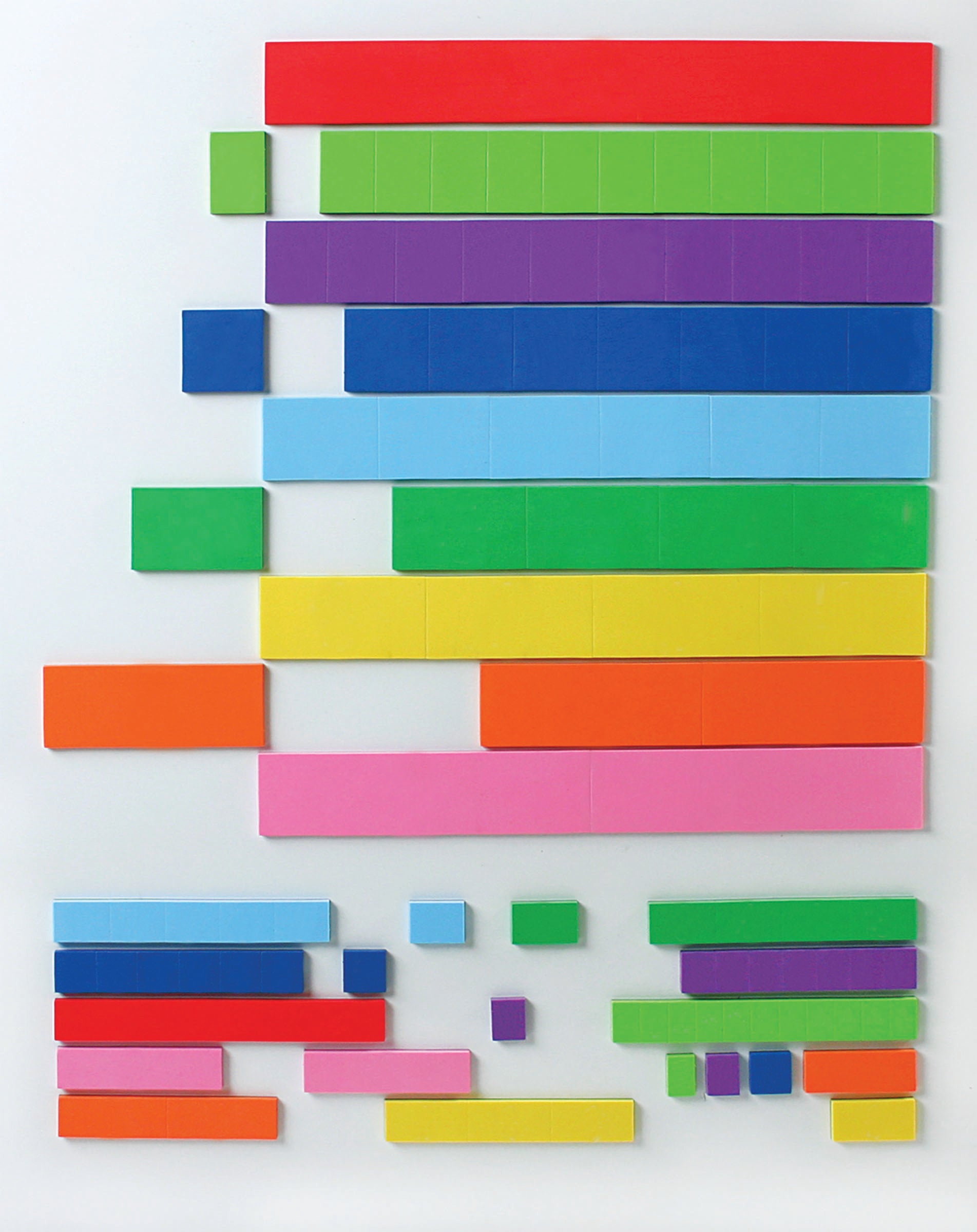 Student Magnetic Foam Fraction Tiles Blank