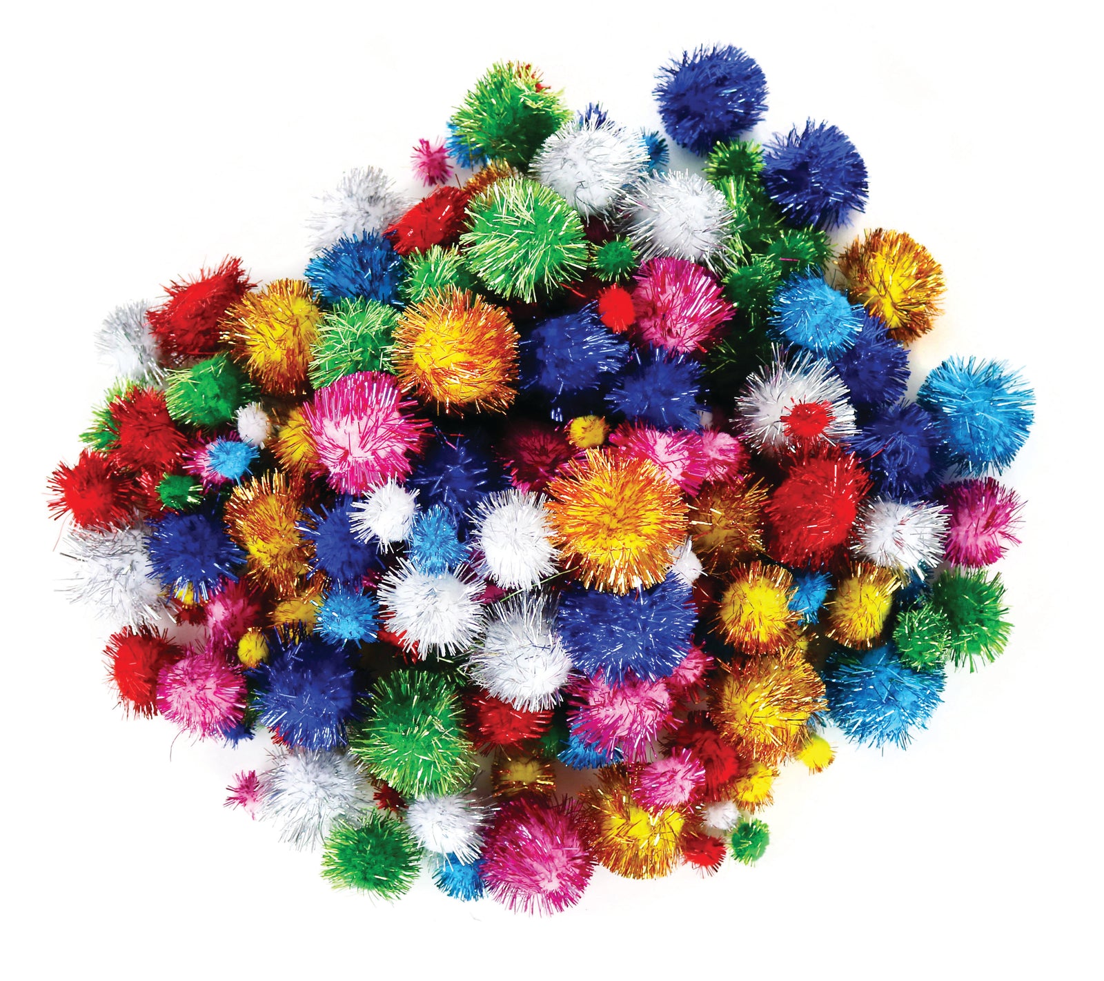 Glitter Pom Poms