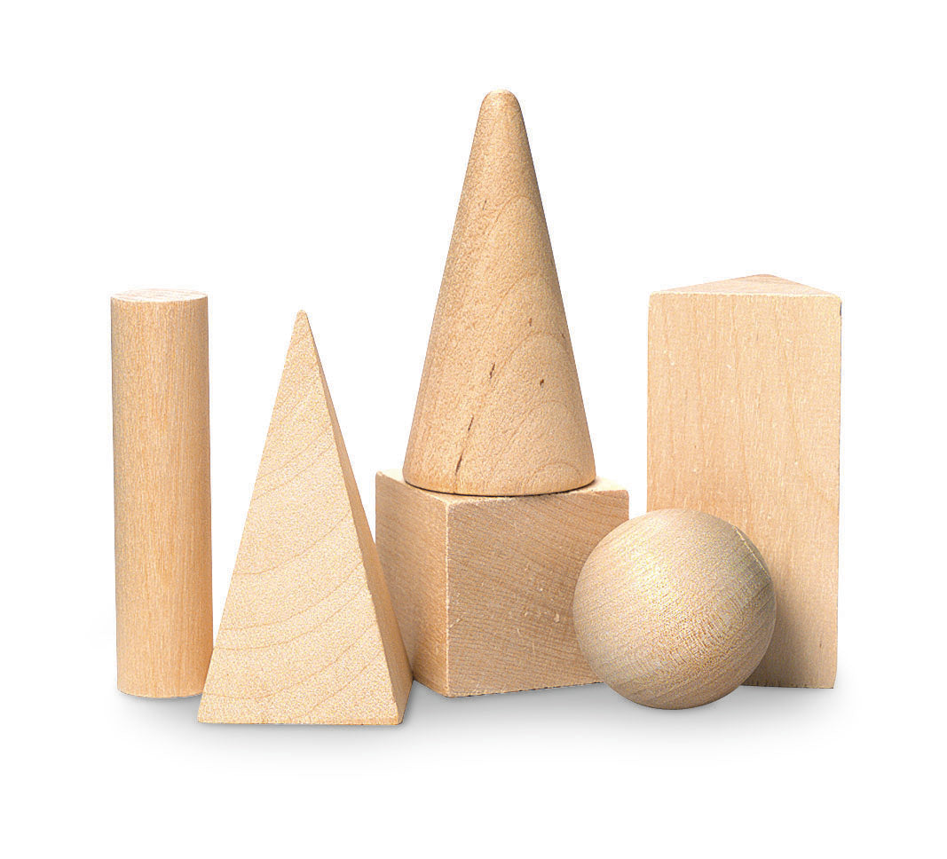 Mini Geometric Solids - Set of 6