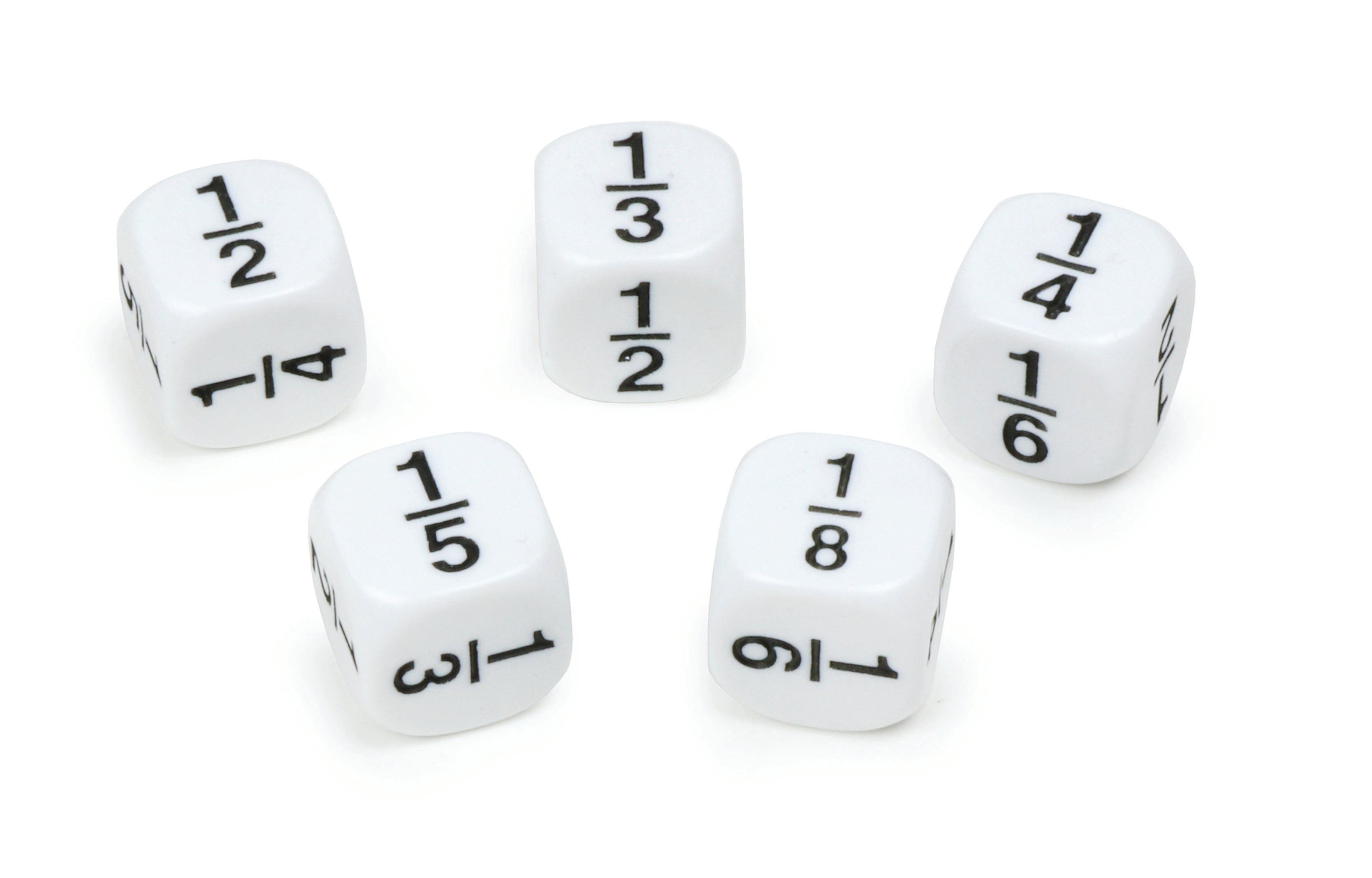 Fraction Dice Set 2