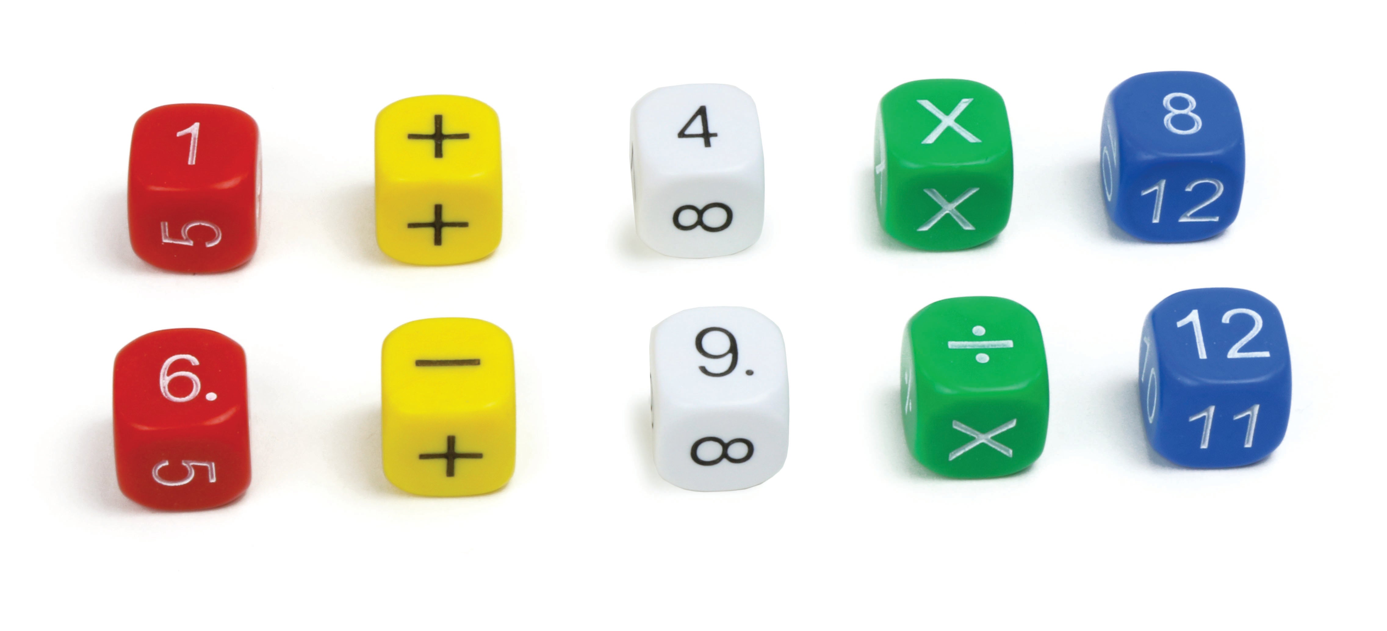 Numero Dice Set - Set of 10