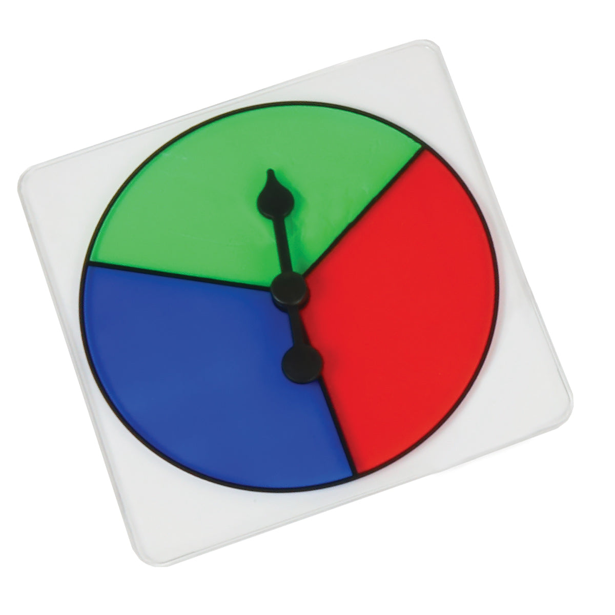 Transparent 3 Color Spinner