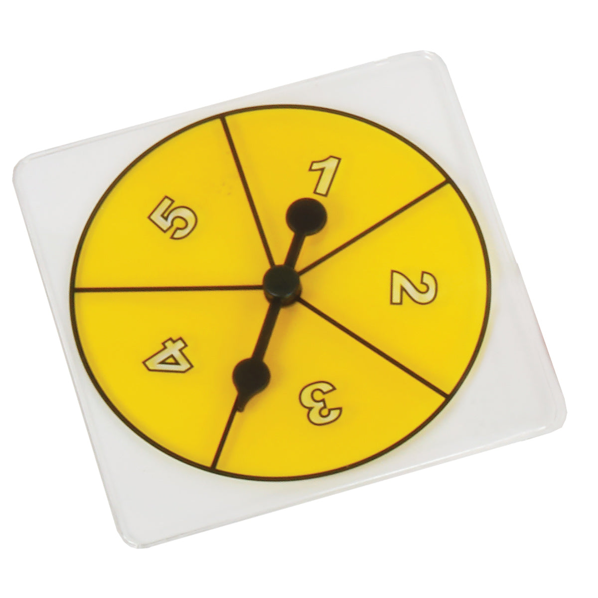 Transparent Number Spinner 1 to 5